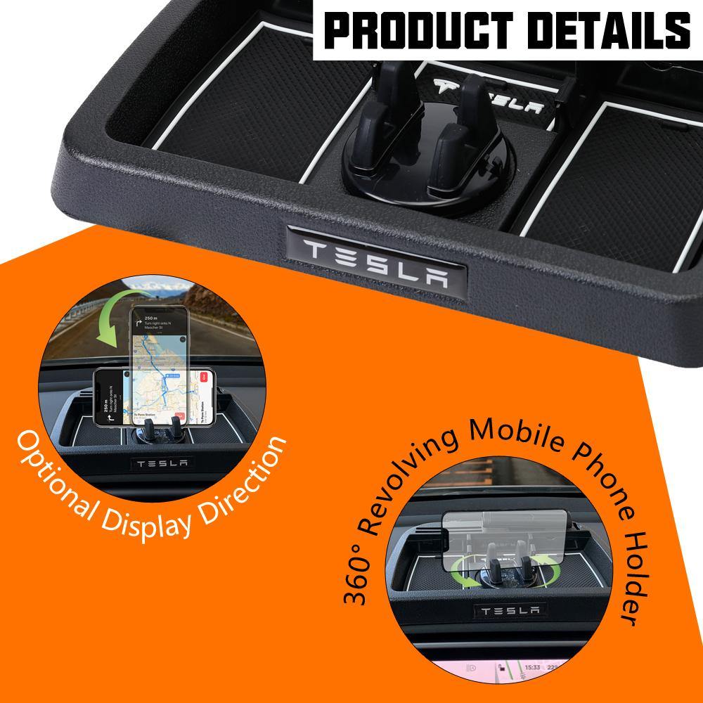 Tesla Model 3 Center Dashboard Organizer Storage Box – Winunite