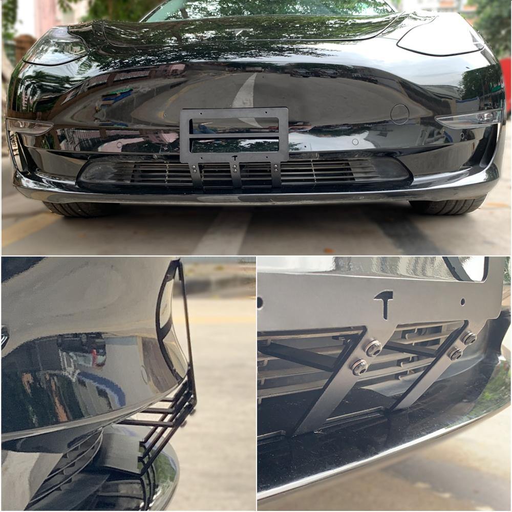 Tesla Model 3 Front License Plate Bracket Mounting – Winunite