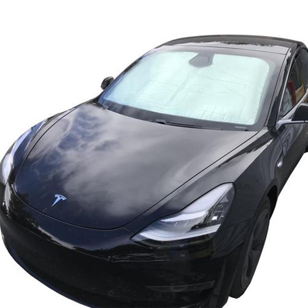 Tesla Model 3 Anti-UV Rays Sun Front Windshield Sun Shade – Winunite