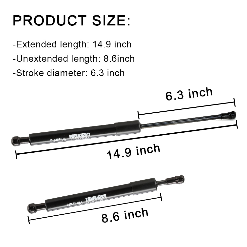 2015-2020 F150 Tailgate Assist Shock Truck Lift Assist for F-150 Picku ...